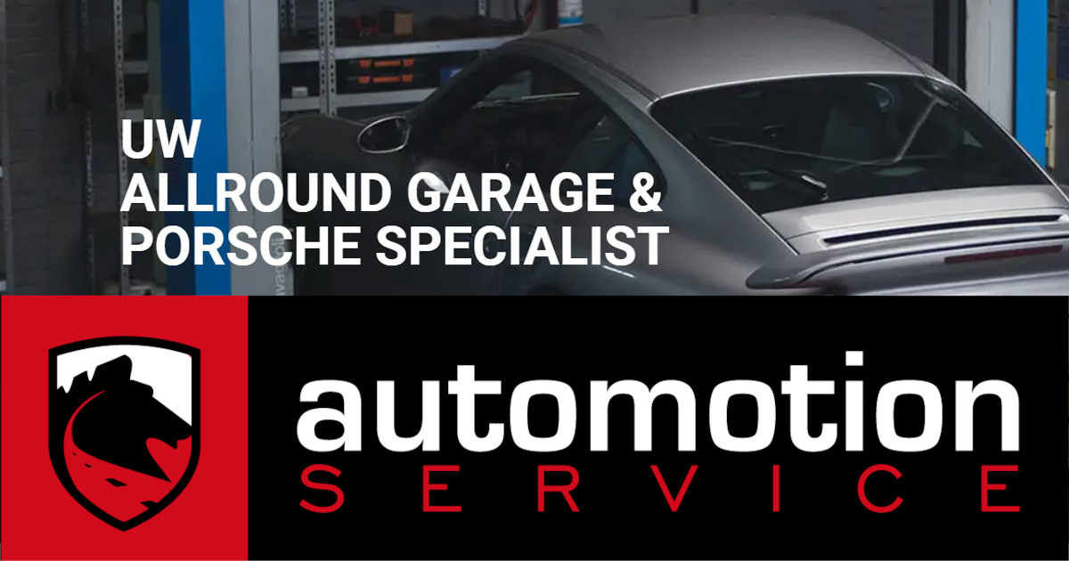 Apk, Onderhoud, Reparatie | Porsche Garage | Automotion Service Rotterdam